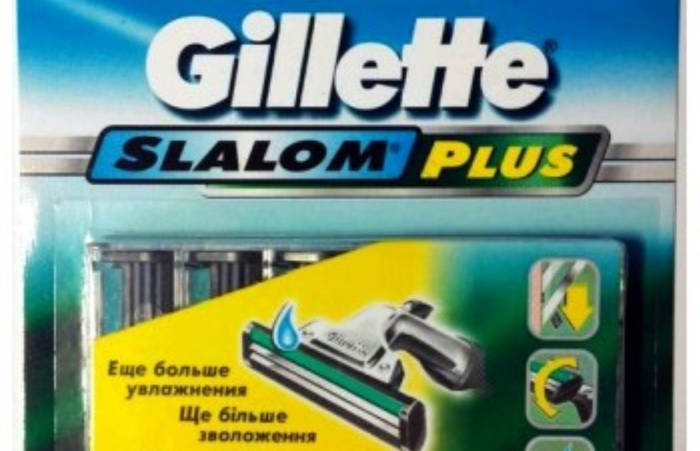 Касета Gillette Slalom 1шт (ID#1156800108), ціна: 20 ₴, купити на Prom.ua