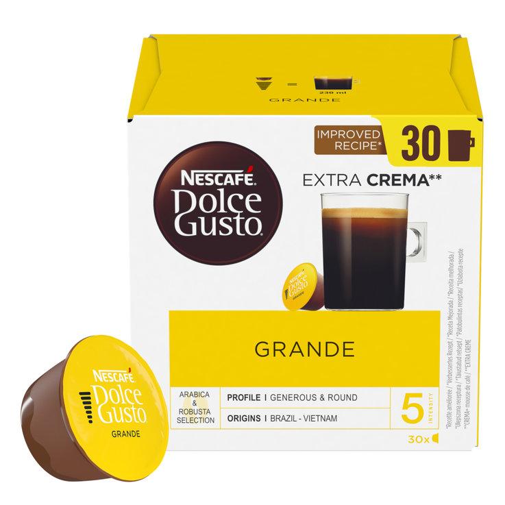 Кава в капсулах Nescafe Dolce Gusto Grande 30 шт Дольче густо Нескафе ...