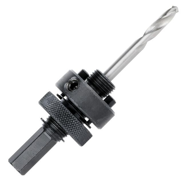 Тримач свердла корончастого 7/16 "з центруючим свердлом (32-102 мм) INTERTOOL SD-5602 141200 (ID ...