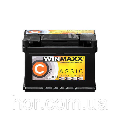 Акумулятор Winmaxx (MonBat) Classic 60 + правий лівий (600 пуск) (ID ...