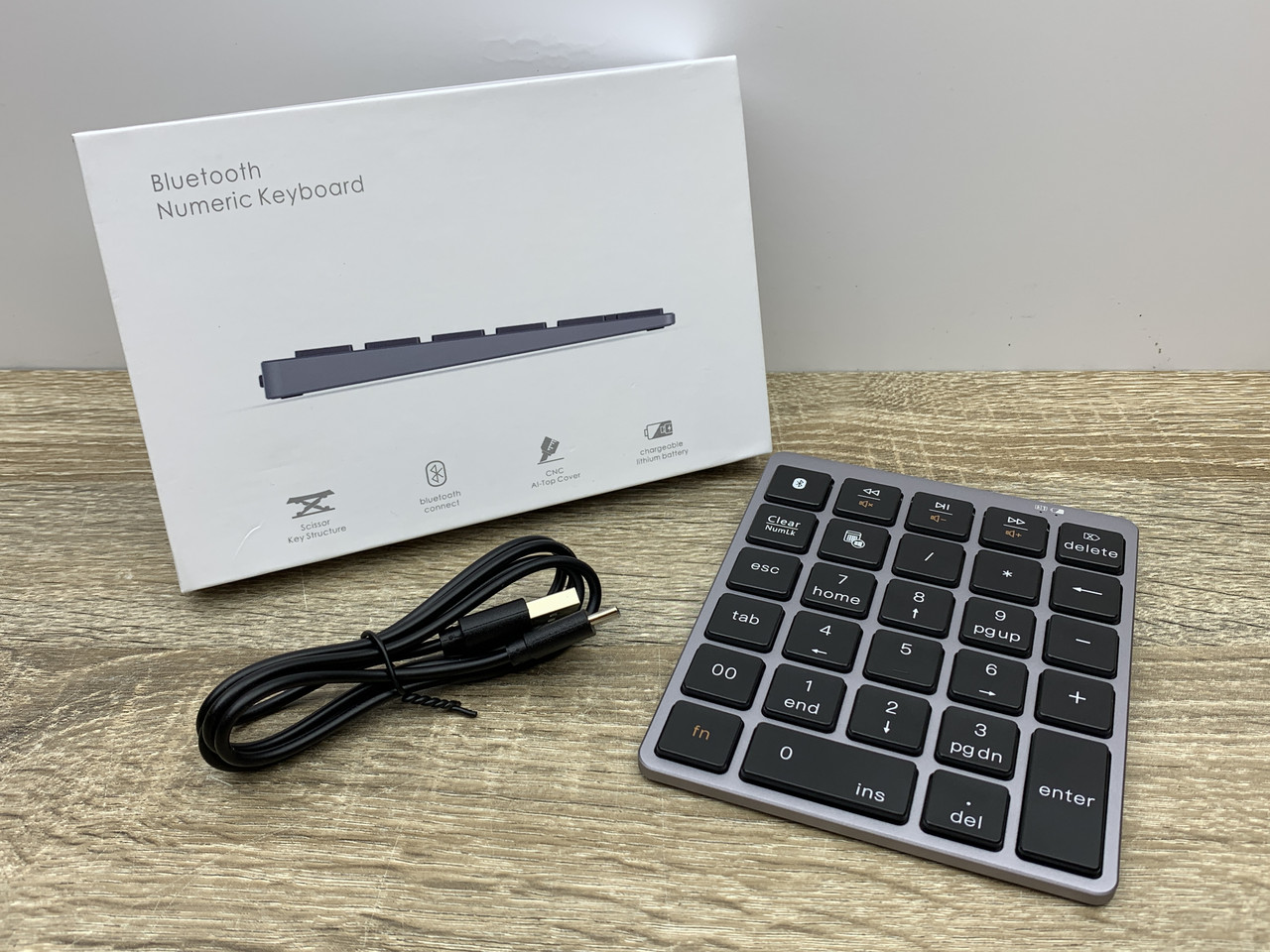 Клавиатура цифровая беспроводная USB + Bluetooth (Numpad) TRY N960 ...