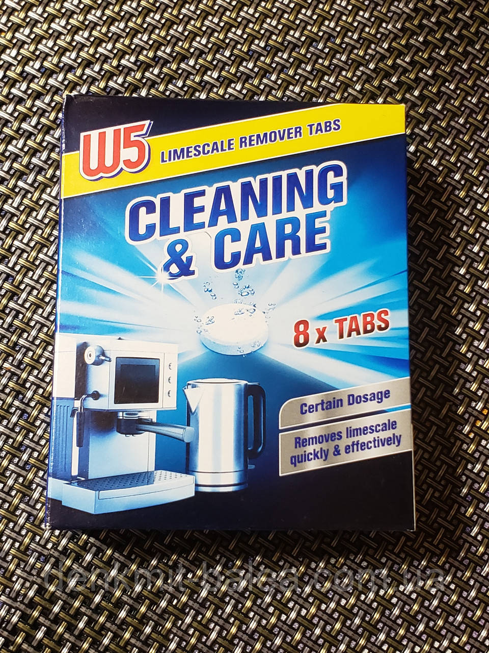 Таблетки для очистки кофеварок и эспрессо-машин от накипи W5 Limescale ...