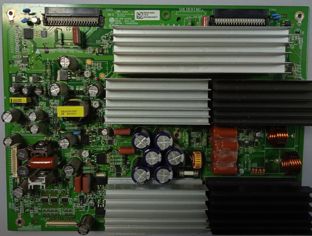 Y-SUS board EAX42297601 телевизора LG 42PG20D (ID#2026782374), цена ...