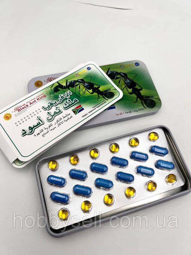Black ant king препарат для потенции 8800mg 12+12шт Таблетки для ...