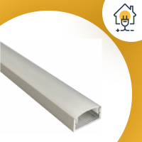 Профиль алюм. LED LP7-NA + рассеиватель матовый LC-M неанодированный ...