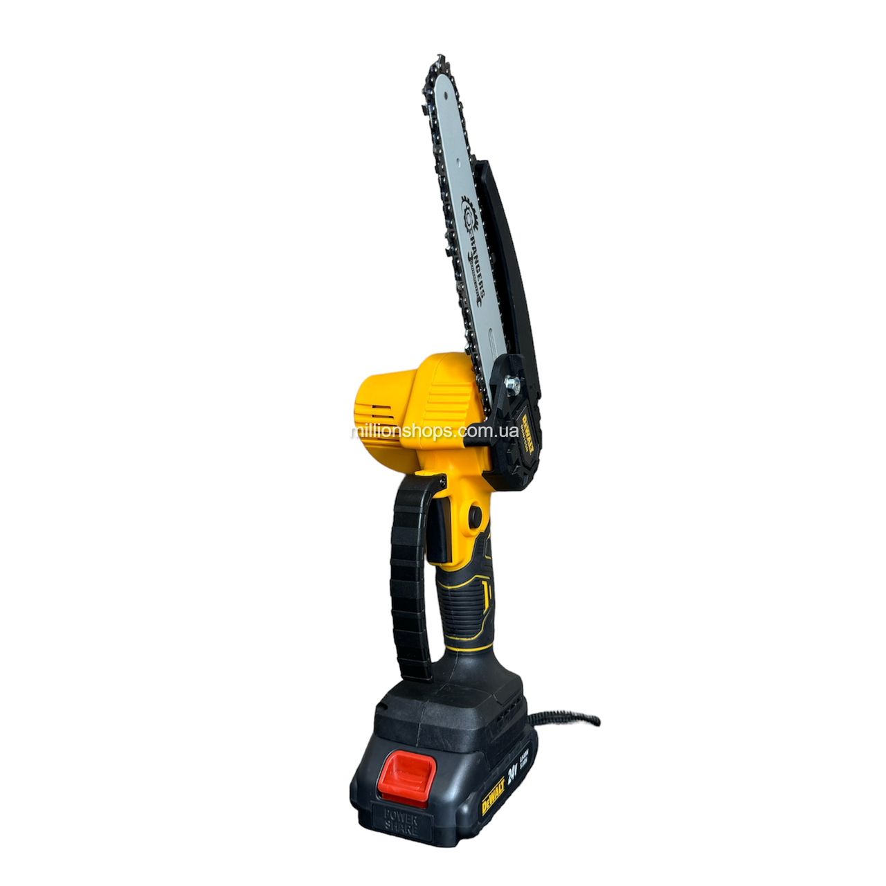 Аккумуляторная мини пила DeWalt DCM155N (24V, 5AH). Веткорез девольт ...