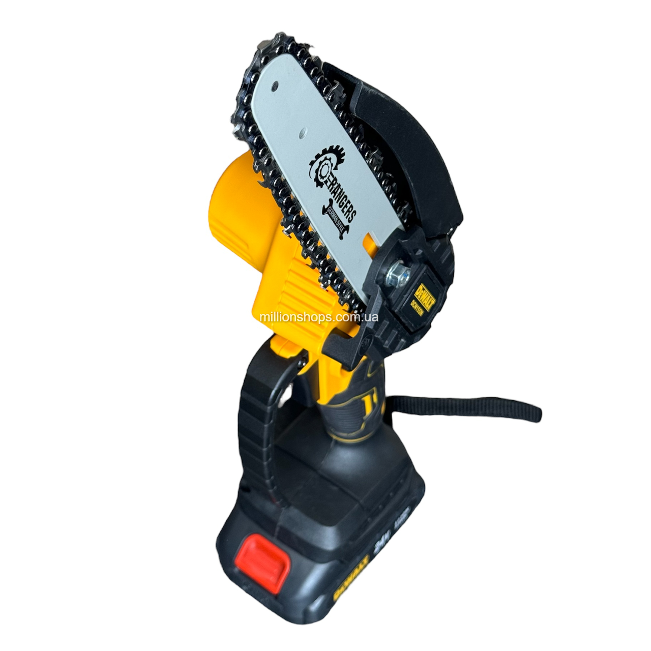 Аккумуляторная мини пила DeWalt DCM155N (24V, 5AH). Веткорез девольт ...
