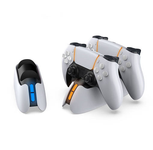 Зарядная станция для джойстиков PlayStation 5 / Плайстешин 5 Dobe, Док-станция оригинальная для ...