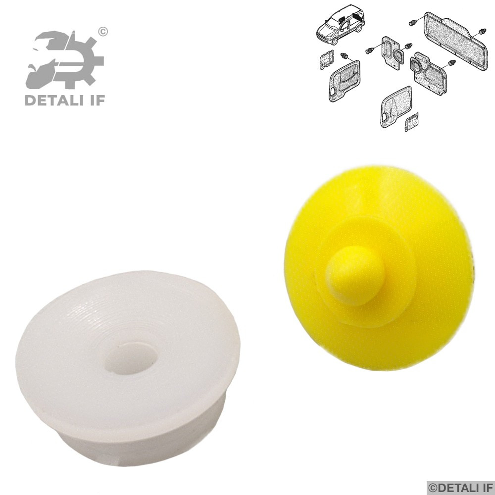 Клипса фиксатор обшивки двери автомобиля Еспейс 4 Рено 7701050734 ...