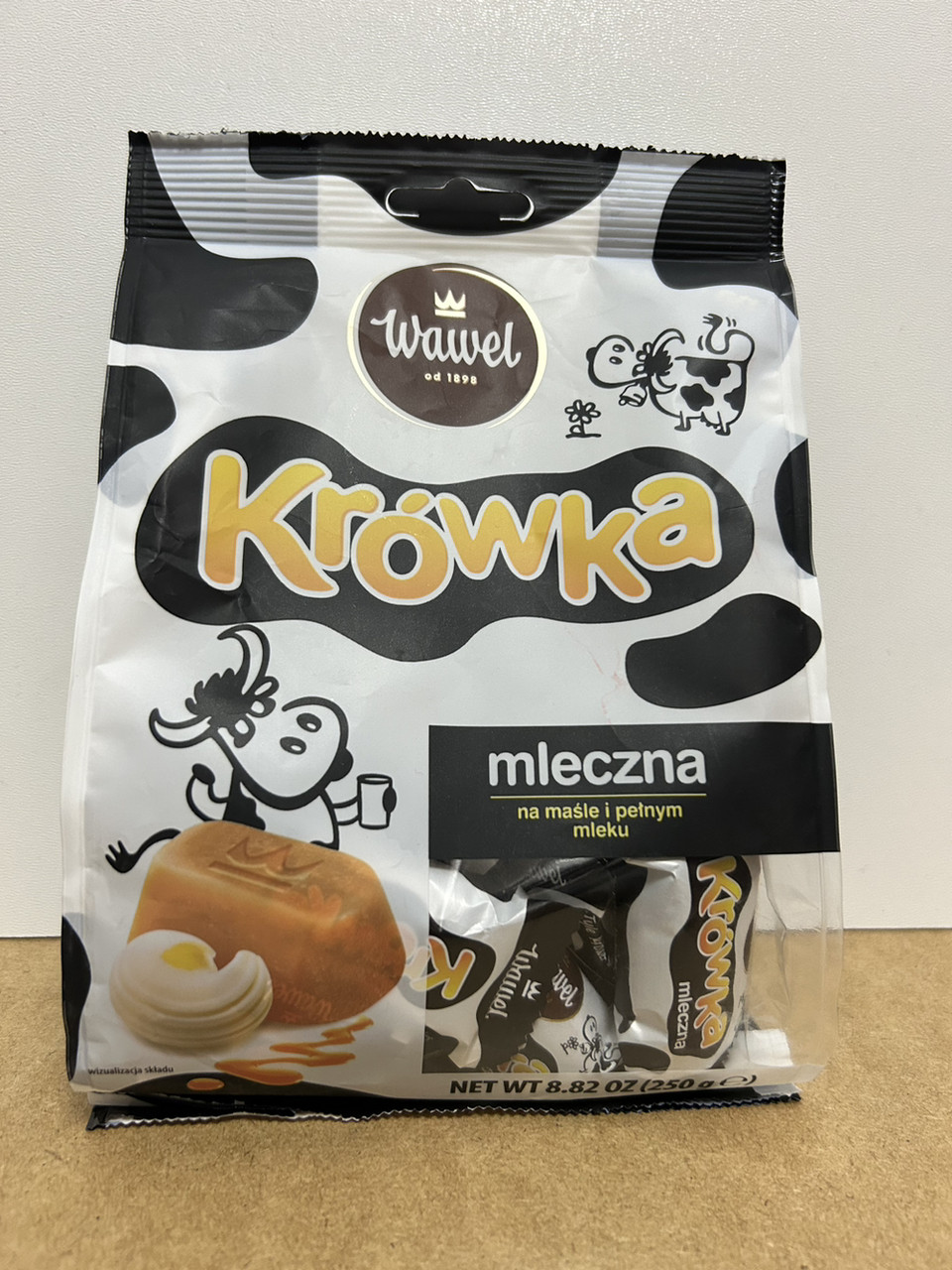 Конфеты Krowka mleczna 250 g Польские конфеты с начинкой (ID#2028325793 ...