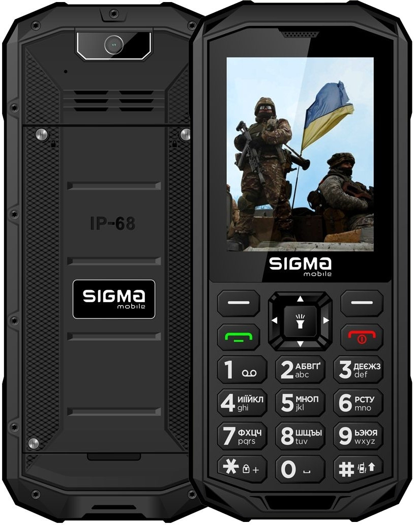 Придбати Sigma mobile X-treme PA68 Black Гарантія 1 рік за ціною 1 899 ...