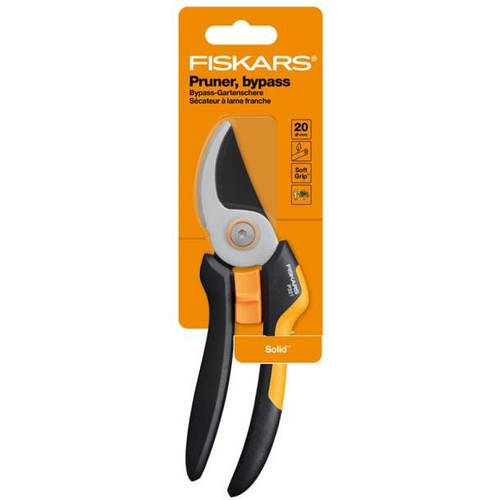 Секатор плоскостной Fiskars Solid P321 (1057162) (ID#1563402762), цена: 650 ₴, купить на Prom.ua