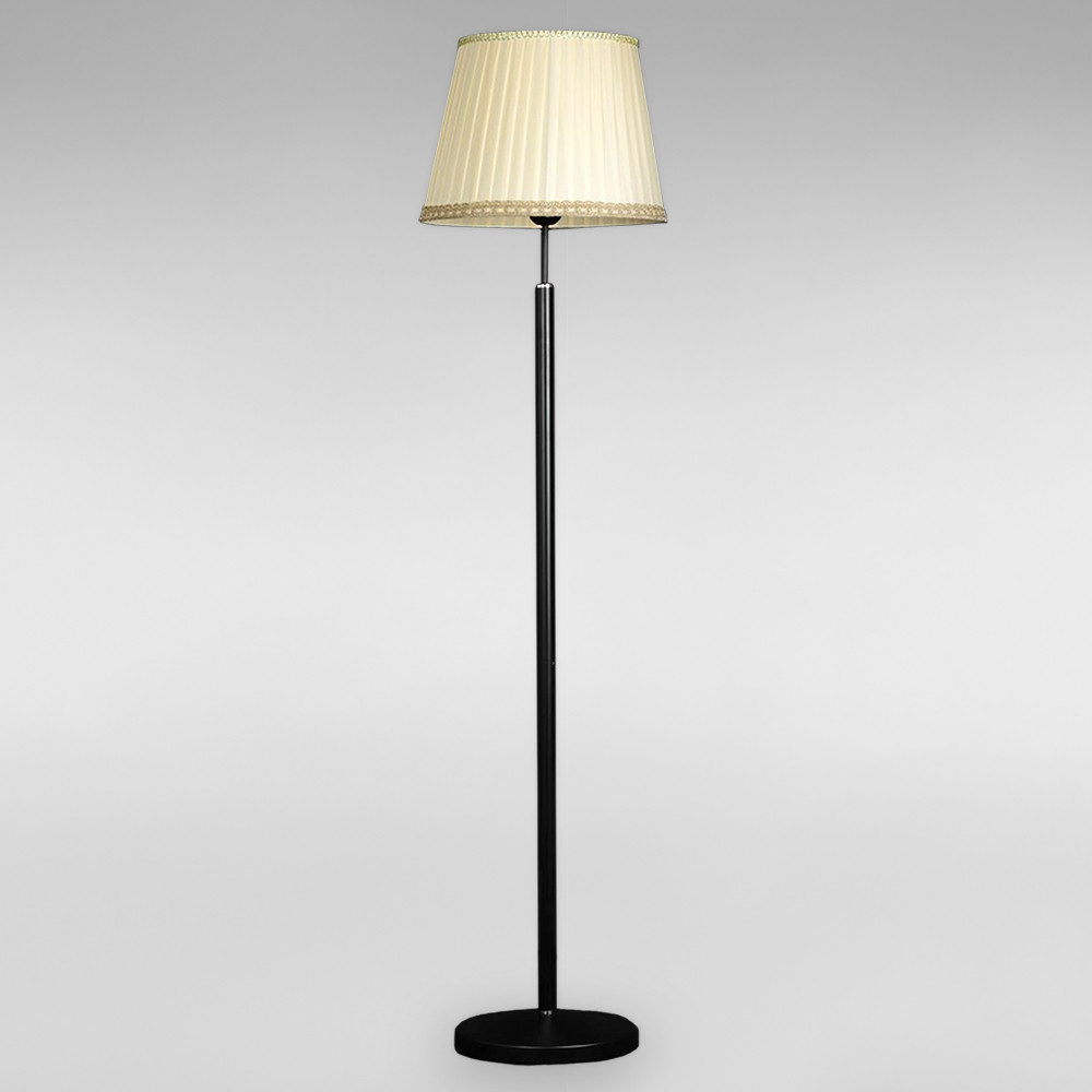 Торшер чорний на підлогу з абажуром Sneha 9982013510 Black продаж ціна у Львові Торшери від