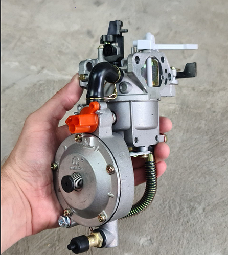 Газовый карбюратор для мотоблока и генератора универсальный 5-8 кВт Газ ...
