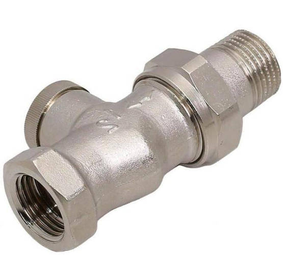 Кран радиаторный HERZ RL-5 1392301 нижний проходной 1/2"ВН (ID ...