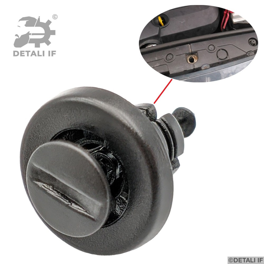 Кліпса кріплення бампера Clio 4 Renault 7703072360 7703081217 ...