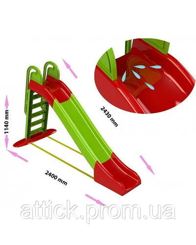 Детская горка для улицы 014550/01 большая at (ID#2029473812), цена ...