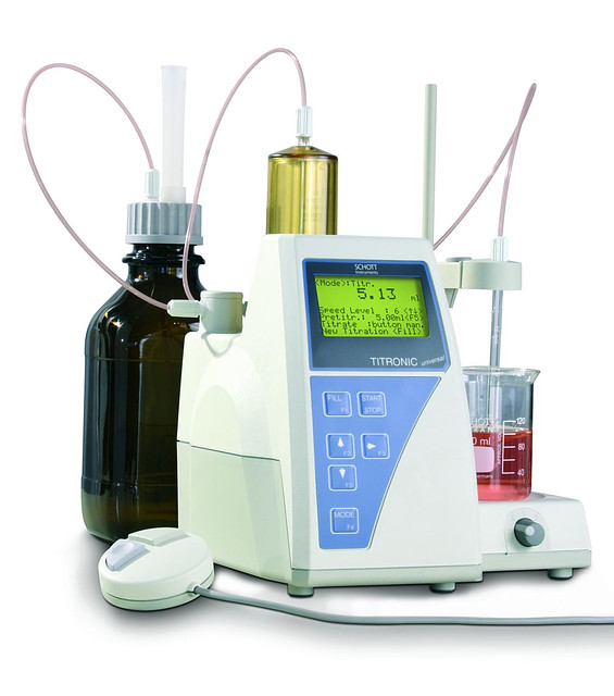 Поршневая бюретка TITRONIC universal - цена в Украине. измерители PH ...