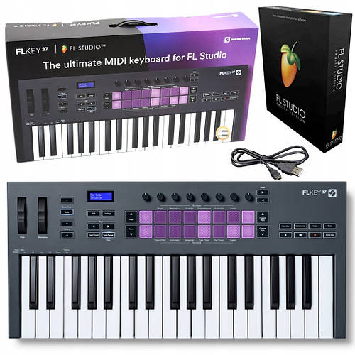 Novation FLkey 37 + FL STUDIO 20 FRUITY EDITION (ID#1953428652), цена: 20500 ₴, купить на Prom.ua