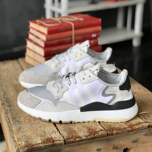 Кроссовки мужские Adidas Nite Jogger адидас найт джоггер серые адидаси ...