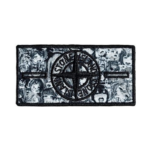 Патч - Stone Island / Стон Айленд - Anime Ahegao Gabardine (ID ...