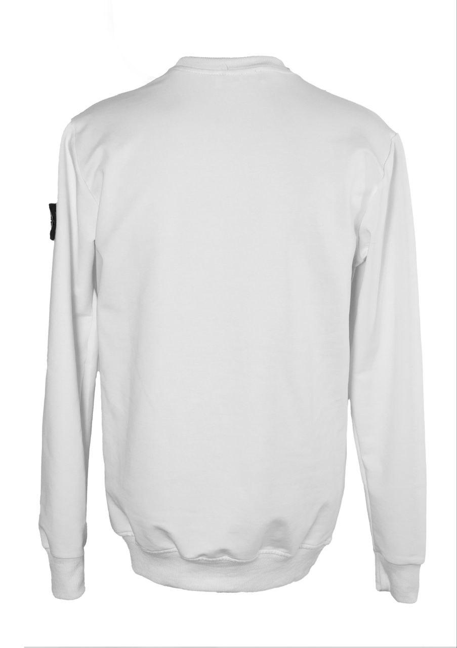 Кофта stone island Белая, Свитшоты Stone Island, Толстовка стон айленд ...