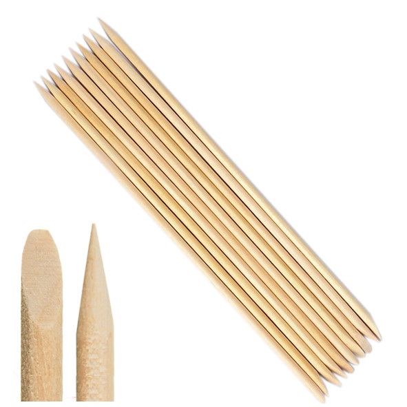 Набор 10 шт, 170 мм Деревянные Апельсиновые Палочки для Ногтей, для ...