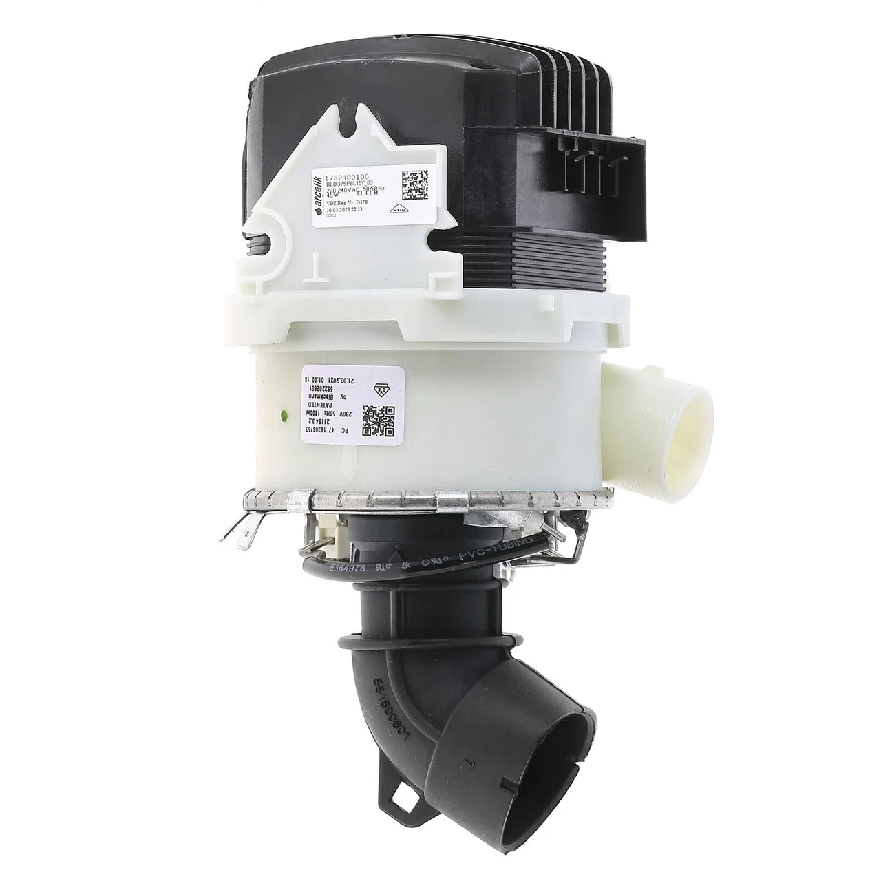 Насос циркуляційний BLD375P8L15Y для посудомийних машин Beko 1752480100 ...