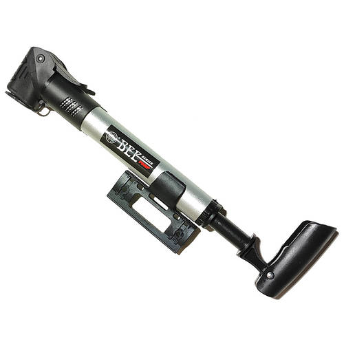 Насос велосипедный BEE HP-13AL алюминиевый, 270 мм, двойная головка AV ...