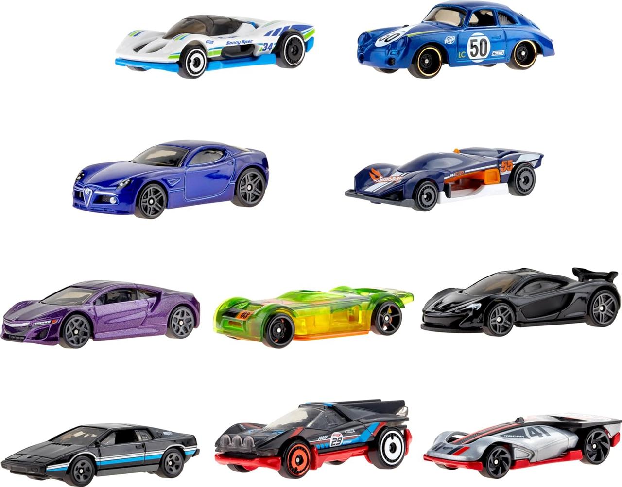 Машинки Hot Wheels набір з 10 машинок Hot Wheels Set 10-Pack of Toy ...