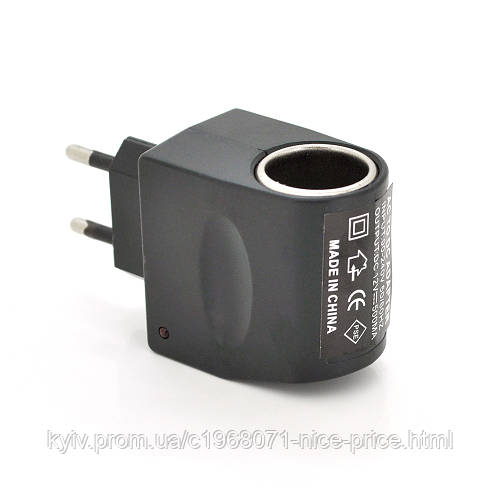 Адаптер переходник прикуриватель 220В на 12В 0,5А h (ID#2030917170 ...