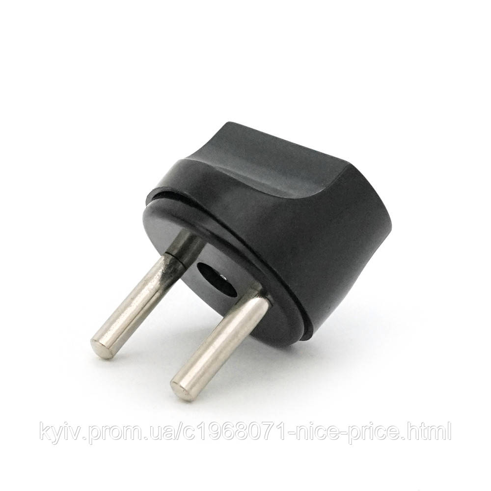 Переходник на евророзетку Black, в упаковке 50 штук, цена за штуку m ...
