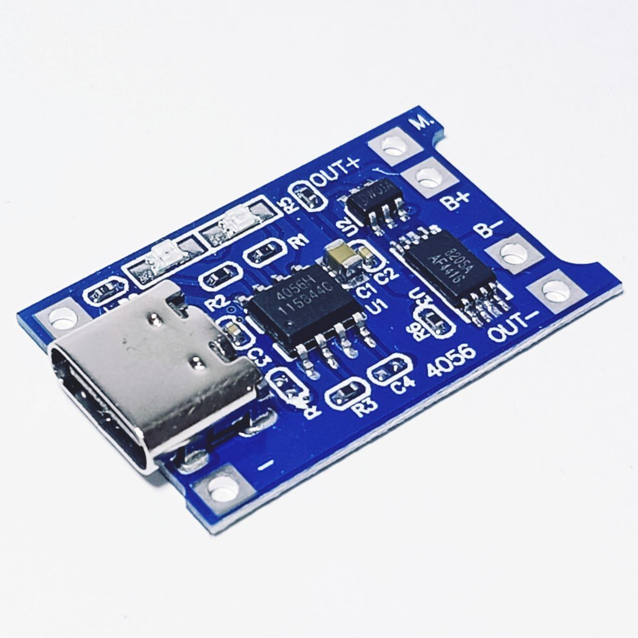 Модуль заряду акумулятора Li-Ion 18650 з захистом 4056H Type-C (ID ...