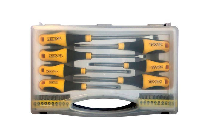 Набор отверток Toolex - с насадками 27ед (ID#2031796871), цена: 388 ₴, купить на Prom.ua