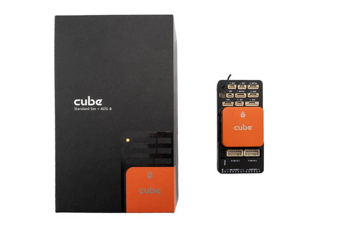 Політний контролер CubePilot HEX Pixhawk 2.1 Cube Orange на платі ADS-B ...