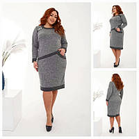 Модное приталенное платье 56 размера | Сравнить цены и купить на Prom.ua