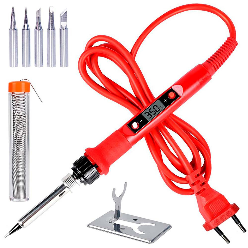 Купить Паяльний набір, паяльник 80 Вт, регулювання температури 180-480 ...