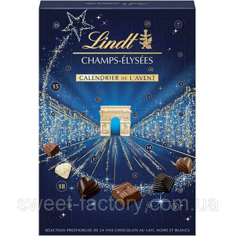 Адвент календарь Lindt Champs Elysees Advent Calendar 250g: продажа ...