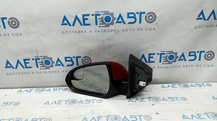 Зеркало боковое левое Hyundai Elantra AD 17-20 3 пина, красное (ID ...