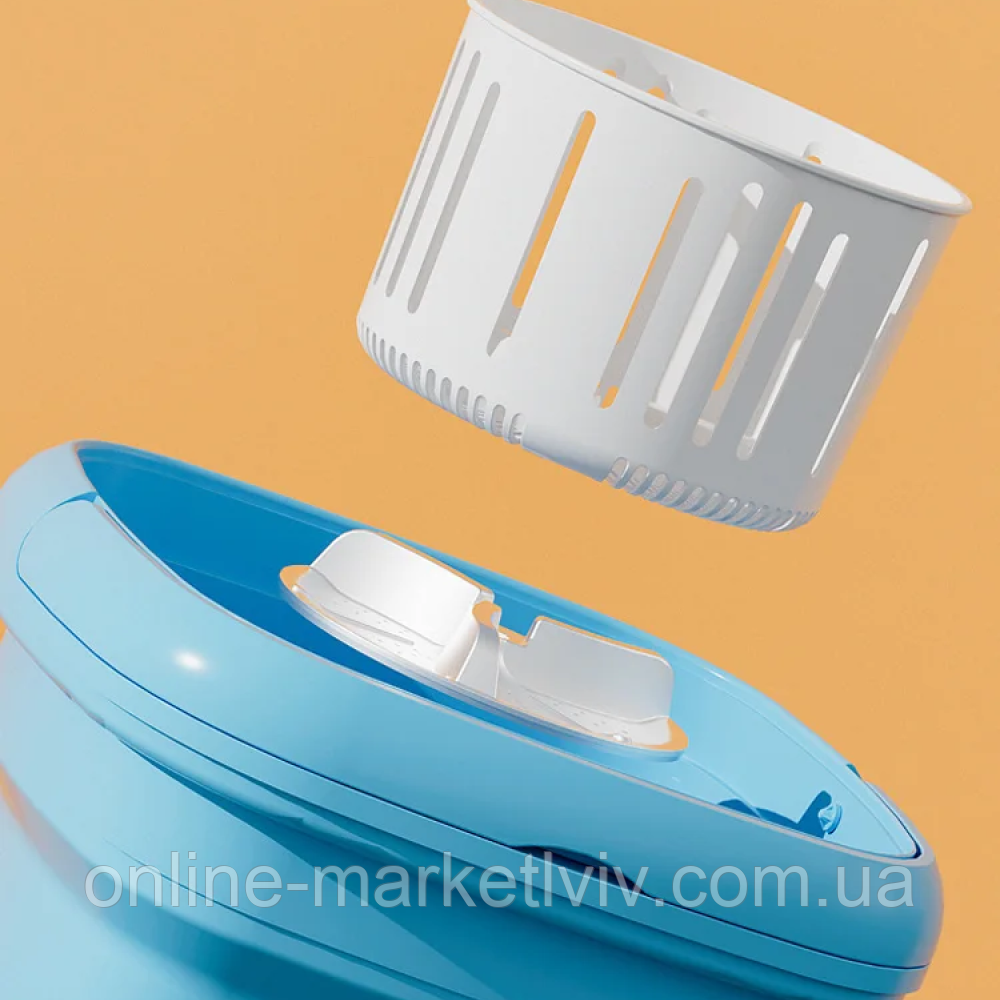 Складная мини стиральная машина 10л, до 2кг, от USB / Портативная ...