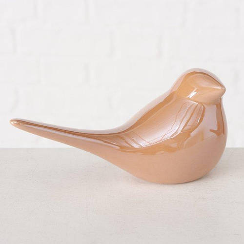 Статуетка Пташка Перлі кераміка світло оранжевий 16 6 8 см 2023366 2 Id 2032934251 цена 261