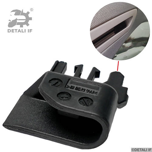 Фиксатор шторки полки багажника А4 Б9 Ауди 8W9868953 8W98689534PK левый ...