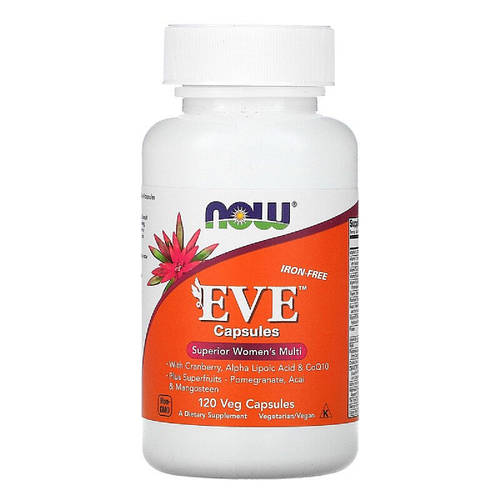 Комплекс Для Женщин, Eve Capsules, Superior Women's Multi, Now Foods ...