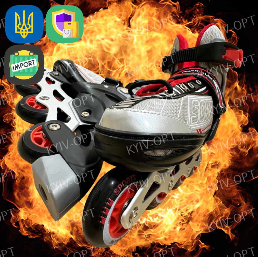 Ролики детские на 4 колесах Роликовые коньки Ролики для дітей на 4 ...