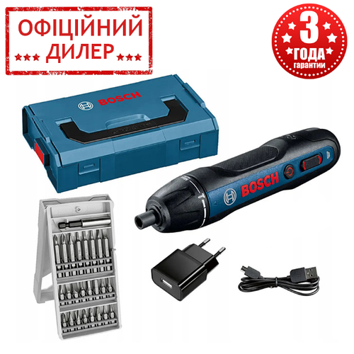Акумуляторна викрутка Bosch professional Bosch GO 2+ Біти Електро ...
