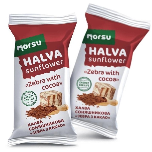 Халва Norsu conяшникова Зебра з какао 1.5 кг (4820122994829) (ID ...