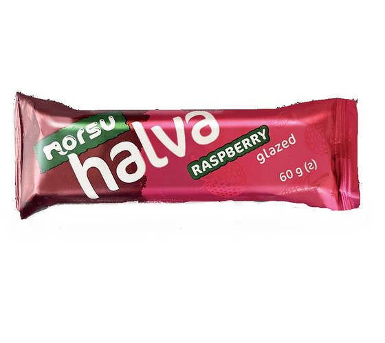 Халва Norsu соняшникова з малиною глазурована 60 г (4823108416186) (ID ...