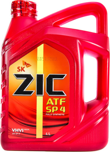 ZIC ATF SP-4, 4 л (162646) синтетическое трансмиссионное масло: продажа, цена в Киеве ...