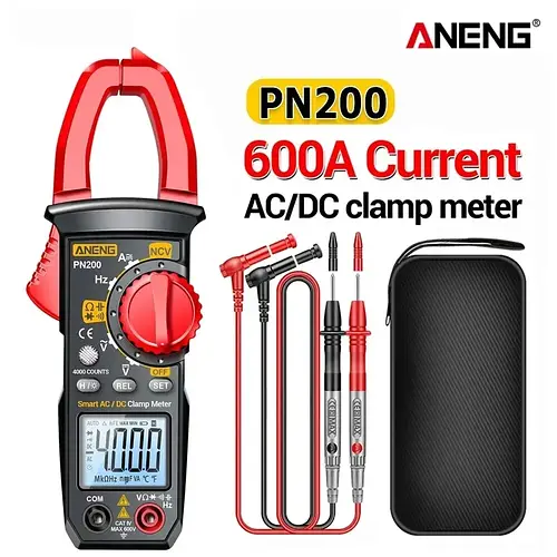 Цифровий мультиметр кліщі ANENG PN200 AC/DC.токовые клещи. Измеритель ...