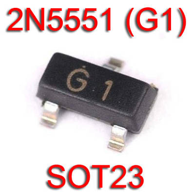 Транзистор 2n5551 npn - купить недорого на Prom.ua: цены, акции и ...